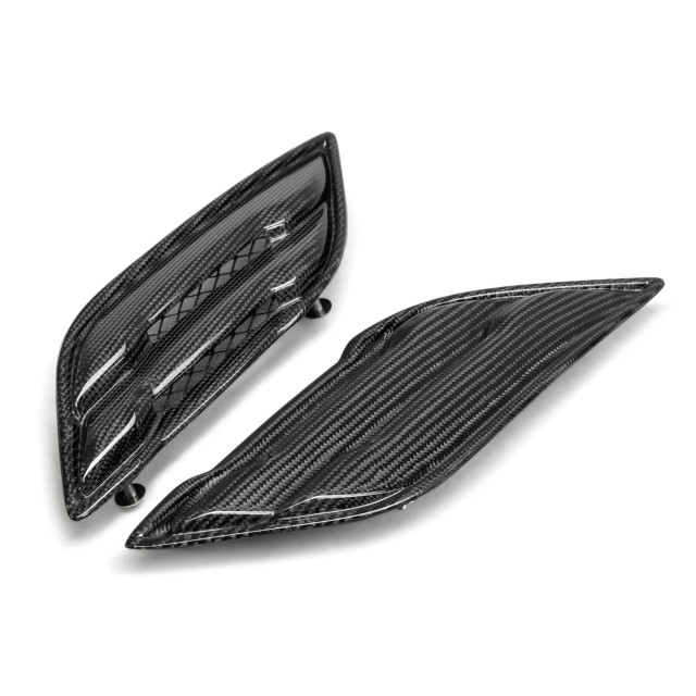 Carbon fiber wide front fender flares for 2017-2020 Ford Raptor