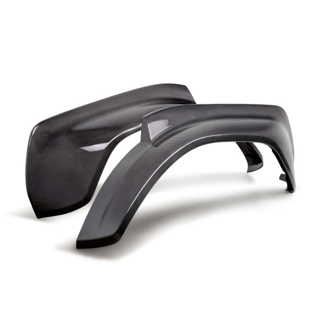 2022-24 Bronco Raptor Carbon Fiber Fender Flare Kit - Gloss